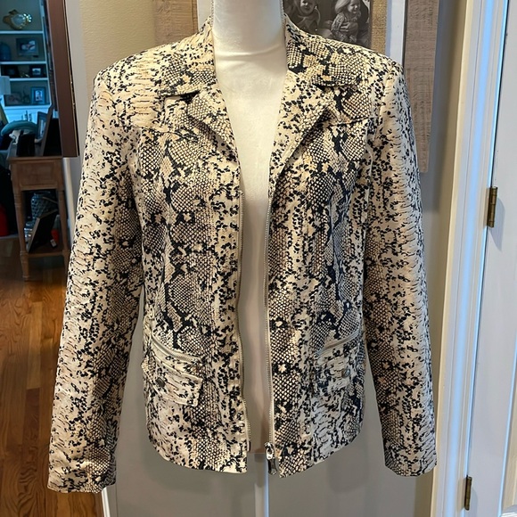conrad c | Jackets & Coats | Conrad C Collection Snakeskin Blazer ...